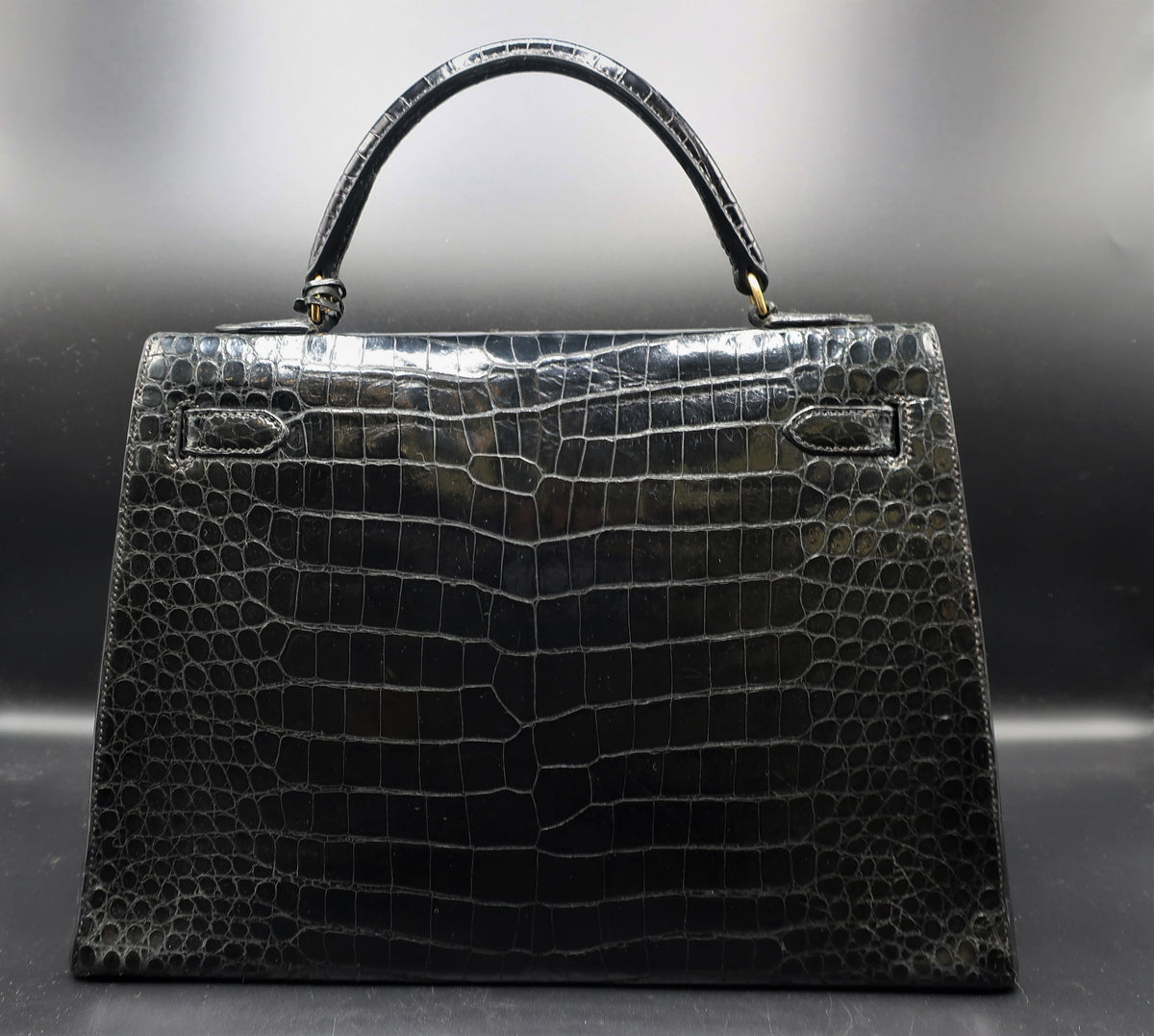 Hermès Croco Kelly Bag 32CM – hk-vintage